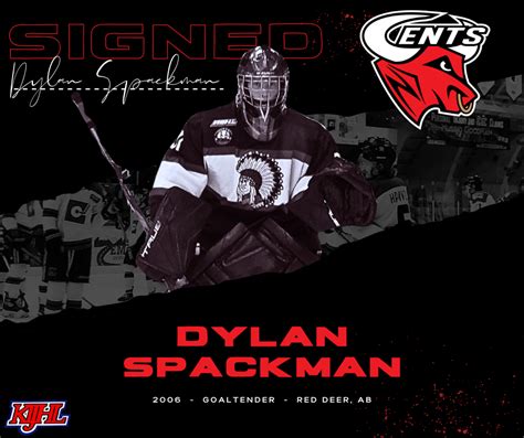 Player Commitment Dylan Spackman Merritt Centennials
