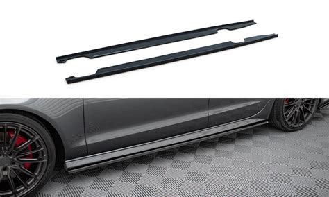 Maxton Design Side Skirts Diffusers V1 Audi S6 A6 S Line A6 C7