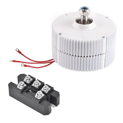 24v 400w Wind Turbine Permanent Magnet Generator 3 Phase Synchronous