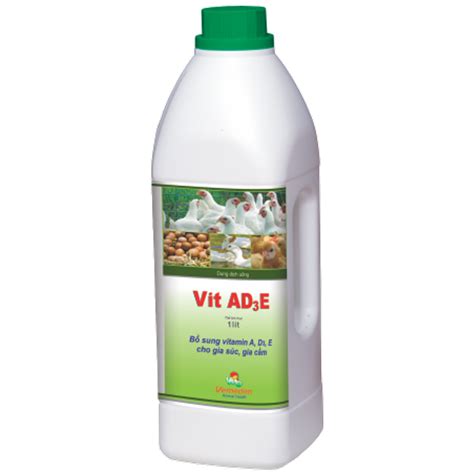 Vit Ad3e Uống Thuốc Thú Y Việt Nguyệt