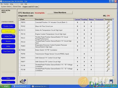 Toyota Techstream 1010018 Automotive Software Repair Manuals