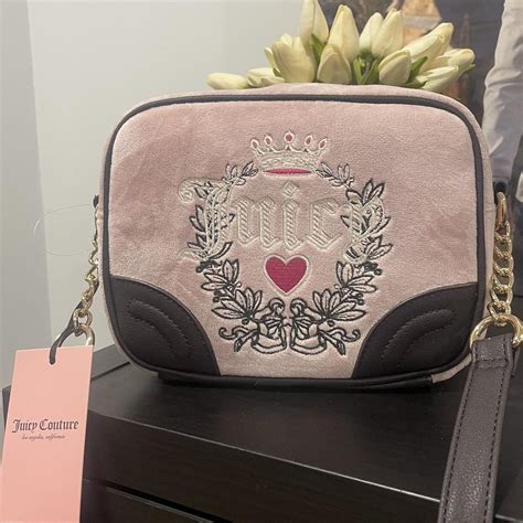 Juicy Couture Heritage Pink Bag Crossbody 🩷🌸 Brand Depop