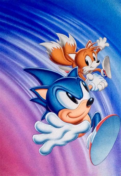 Sonic 90s Wallpaper Vintage Sonic Art Sonic The Hedgehog Classic Sonic Universe