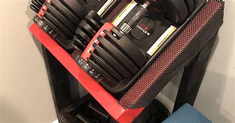Bowflex Selecttech Dumbbell Diy Stand Album On Imgur