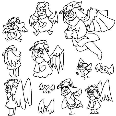 Ralsei With Wings Art By Me Rdeltarune