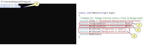 customize c console window example hubpages