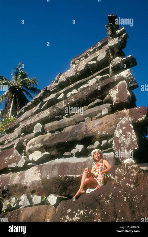 Pohnpei Micronesia Nan Douwas The Main Structure At Nan Madol With
