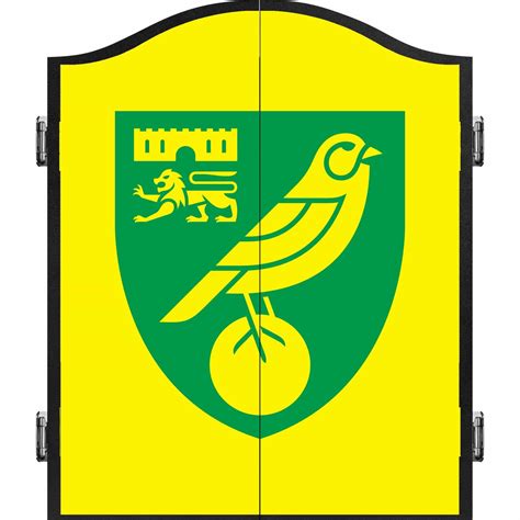 Norwich City Fc Offiziell Lizenziert The Canaries Dartboard Schr