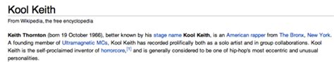 Kool Keith Kallienotfornia