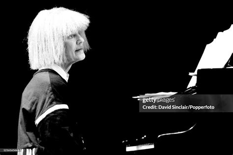 American Jazz Composer And Pianist Carla Bley Performs Live On Stage