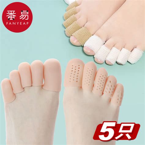 Toe Sleeve Silicone Anti Wear Big And Small Thumb Toe High Heel Shoes Toe Ultra Thin Sports