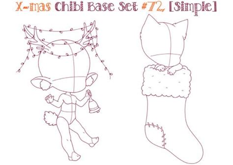 Simple Chibi Base Set 72 X Mas Special