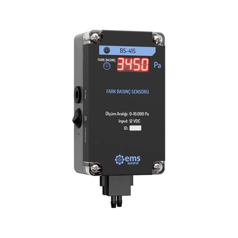 Bs 415 TaŞinabİlİr Fark BasinÇ SensÖrÜ Ems Kontrol