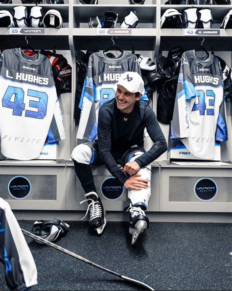 Hughesy In The House📣 In 2025 Hockey Pants Hockey Players Nhl Players
