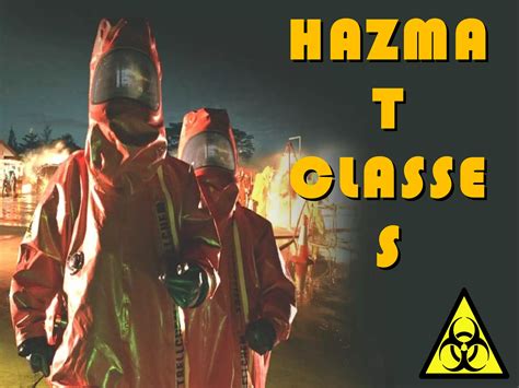 312 Hazmat Classes Ppt