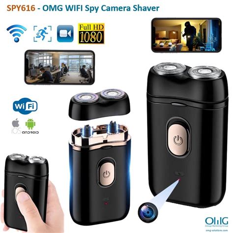 Spy616 Omg Wifi Hidden Spy Camera Shaver Omg Solutions
