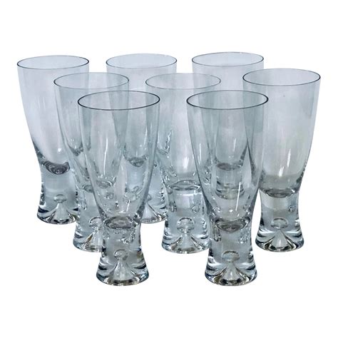 Finnish Littala Tapio Goblet Glasses Set Of 8 Chairish