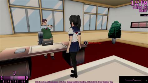 The Headmaster Crush Crush Easter Egg Yandere Simulator October