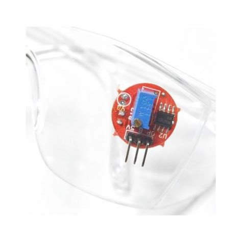 Infrared Eye Blink Sensor With Goggles