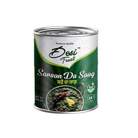 Buy Sarson Da Saag Canned Sarson Da Saag Ready To Cook Desitreat