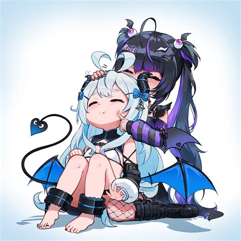 Akugaki Koa And Roca Rourin Idol Corp Drawn By Fianfn Danbooru