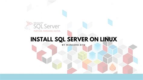 Sql Server Linux Manjaro Dot Site