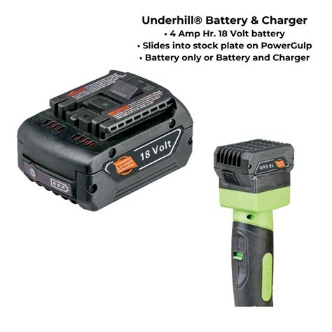 Power Gulp™ Battery Powered Pump Underhill International Par West Turf