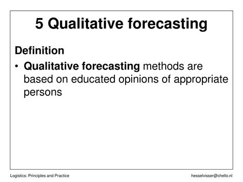 Ppt Basic Principles And Demand Forecasting Powerpoint Presentation