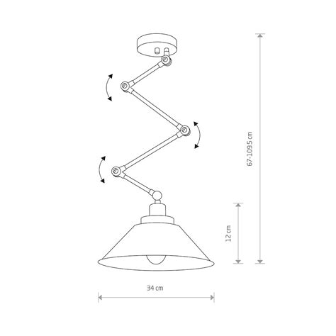 Ceiling Lamp Pantograph