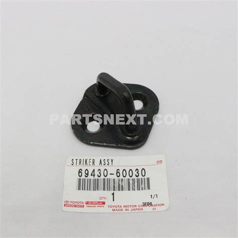 Toyota 69430 60030 Striker Assy Back Door Lock