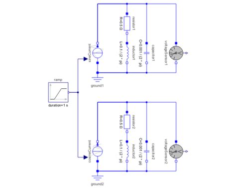 Modelica Electricalanalogexamplesparallelresonance System Modeler