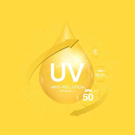 Premium Vector Uv Protection On White Backgroundbubble Shield Solar