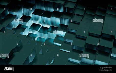 Abstract Dynamic Animated Wave Moving Structure Of Colorful Columns Or