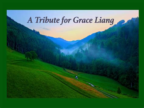 A Tribute For Grace Liang Shelbee On The Edge