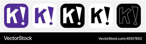 App Icon Kahoot Royalty Free Vector Image Vectorstock