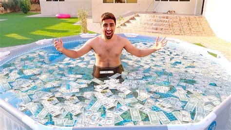 Diving Into A Pool Of Money