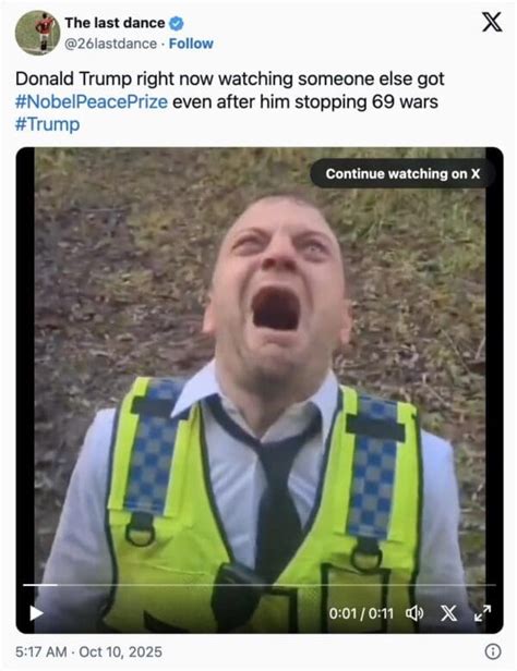 Trump Nobel Peace Prize Memes 20 Funniest Reactions