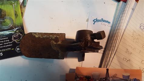 Broken Impeller In Silver Mfg Forge Bellows Blowers I Forge Iron