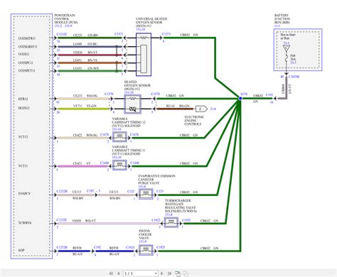 2022 Ford Transit Connect Updated Electrical Wiring Diagram Connector