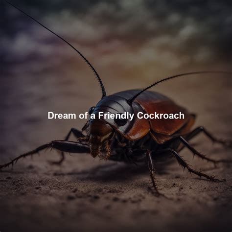 Dream Of A Friendly Cockroach