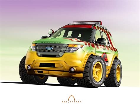 2015 Ford Explorer Jurassic Park By Breadx On Newgrounds