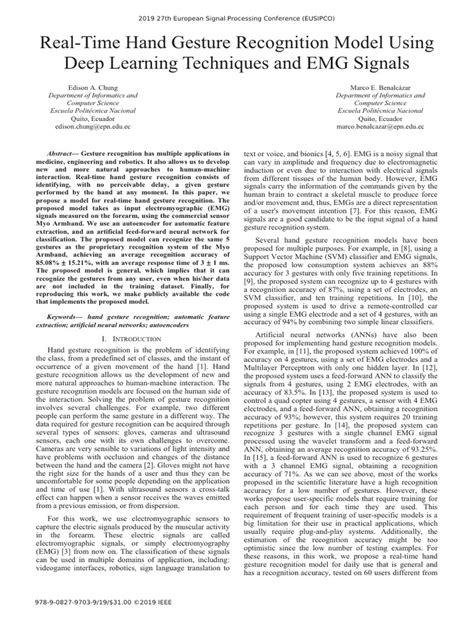 Real Timehandgesturerecognitionmodelusingdeeplearningtechniques