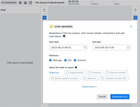 How To See Individual Live Session Analytics And Insights Spotme