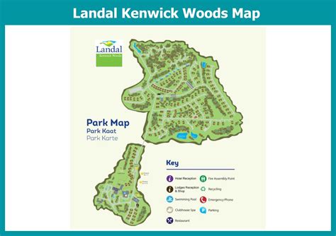 Village Map Of Landal Kenwick Woods Parkexplorer