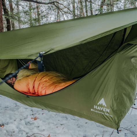 The Haven Tent An Unusual Lay Flat Hammock Tent