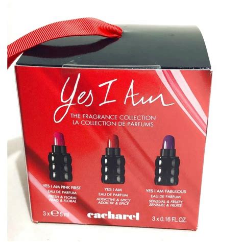 Cacharel W Mini Set Edp 3 X 5ml Yes I Am Glorious Yes I Am Yes