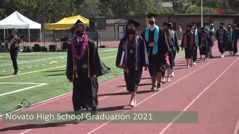 Novato High School Graduation 2021 Novato Community Television Nctv