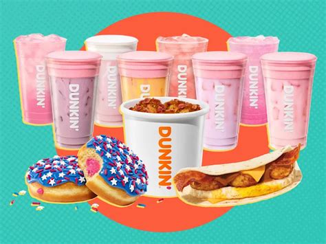 Dunkin Launches 8 New Summer Drinks Rocket Pop Donut And Barbie Menu