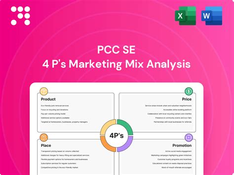 Marketing Mix Analysis Of Pcc Se