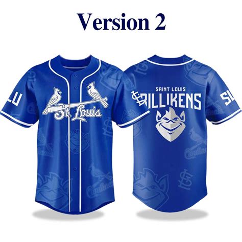 St Louis Cardinals Billikens Night Jersey 2025
